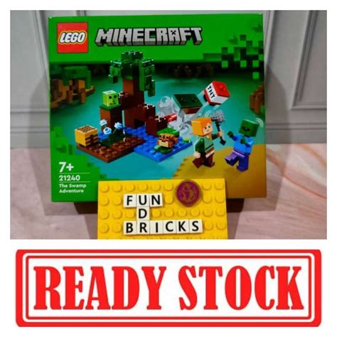 Jual Lego 21240 Minecraft The Swamp Adventure Di Seller Fun D Bricks