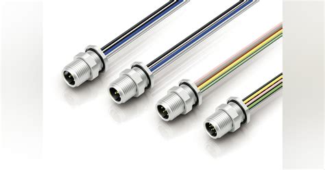 Binder M12 Panel Mount Connectors Control Design