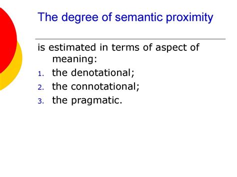 Semantic Classification Of Words Online Presentation
