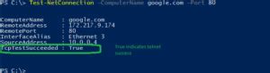 Telnet Using PowerShell