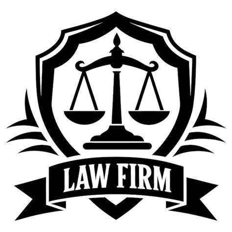 Law Farm Crative Logo Design Vector Illustration Premium Ai Generated