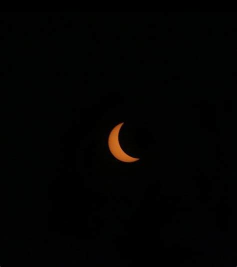 Partial Eclipse In Ga Rastrophotography