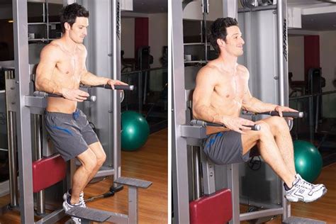 Abs Exercises Using A Barbell And Dip Bars Coach