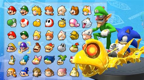 【마리오 카트 8 디럭스】소닉과 왈루이지는 마리오 카트에서 슈퍼스타만 사용합니다 Nintendo Switch에서 최고의