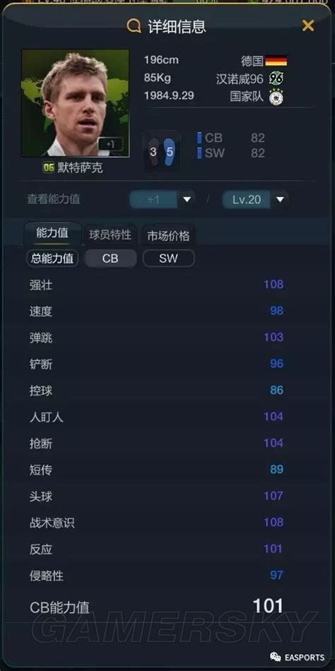 Fifa Online3后卫绝版球员推荐 各绝版卡能力分析06w默特萨克 游民星空