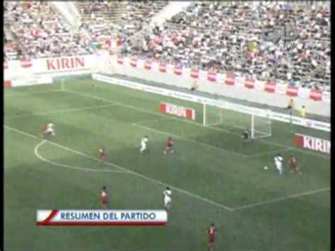 Sin fortuna Perú empató 0 0 con República Checa en la Copa Kirin YouTube