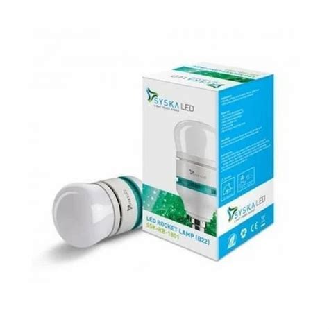 ceramic syska led rocket lamp 5 w at rs 350 piece in naihati id