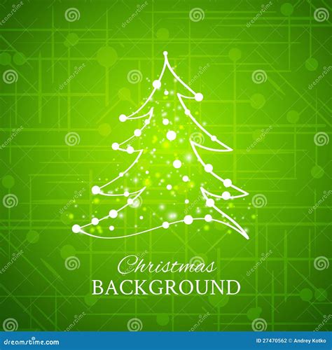 Fur Tree Vector Stock Vector Illustration Of Orange 27470562