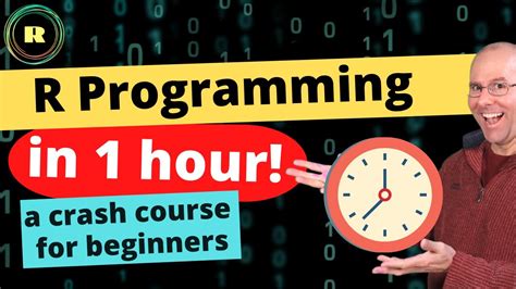 R Programming In One Hour A Crash Course For Beginners Youtube