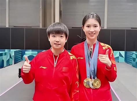 美若天仙！23岁国乒第一女神归来：孙颖莎陪练气质高雅又美又能打