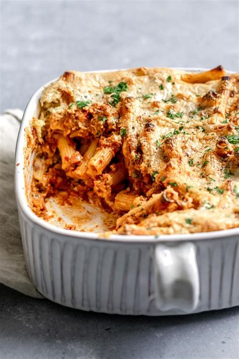 All Time Top 15 Vegetarian Baked Ziti Recipes Easy Recipes To Make At
