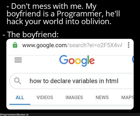 Is He A Programmer If Yes Where Did The Girlfriend Come From