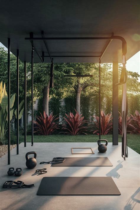 Garden Gym Design Modern Outdoor Gym Outdoor Gym Space Outdoor