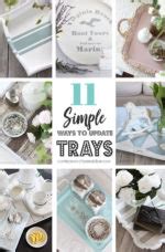 Simple Ways To Update Trays Confessions Of A Serial Do It Yourselfer