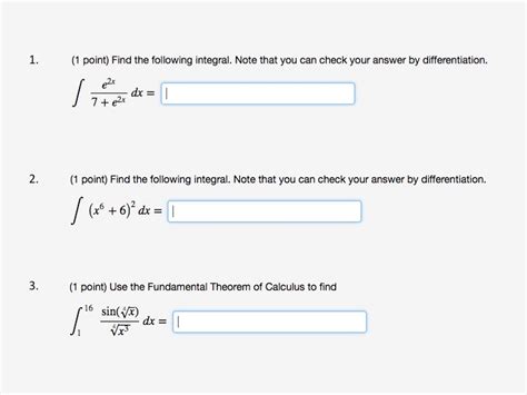 Solved Find The Following Integral Note That You Can Check Chegg