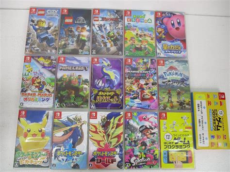 Yahooオークション ジャンク品 ニンテンドー スイッチ ソフト15本セ