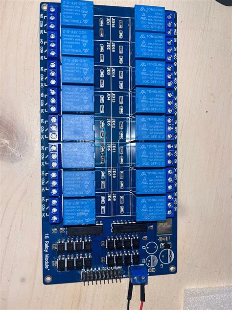 SOLVED ESP32 With 16 Channel Relay Not Working General Electronics Arduino Forum