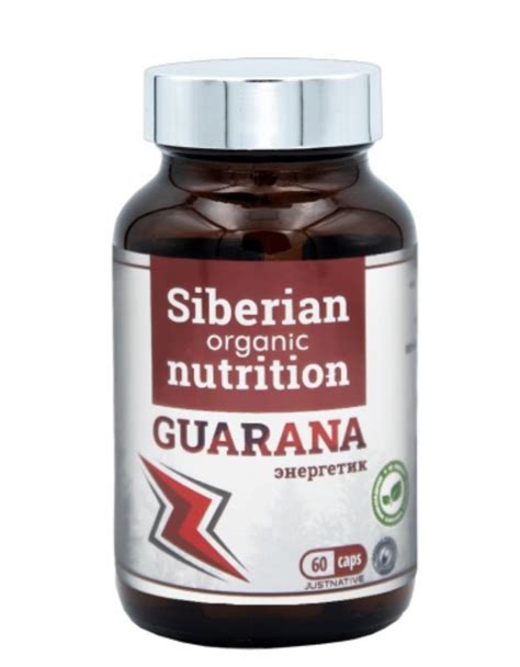 Энергетик Siberian organic nutrition GUARANA | отзывы