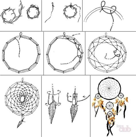 Ловец снов своими руками пошаговая инструкция