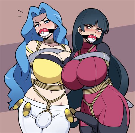 Rule 34 Ball Gag Bondage Bulge Futanari Futasub Gag Jam Orbital Karen