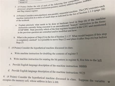 Solved Consider A Non Pipelined Non Parallel Sequential