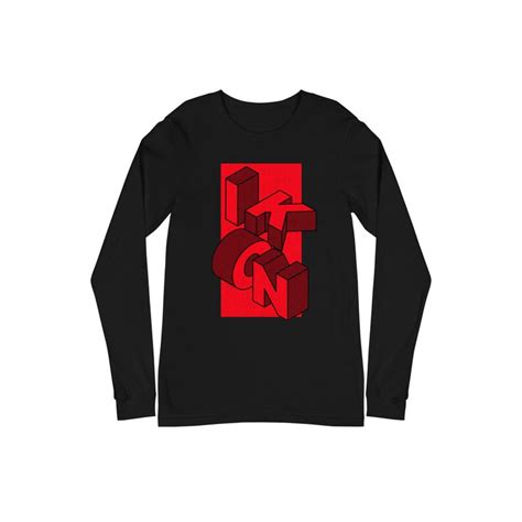 Ikon T Shirt Isometric Text Ikon Merch Ikonic Kpop Shirt Etsy