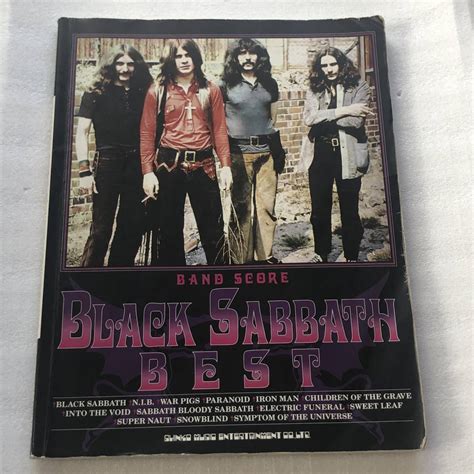 代購代標第一品牌樂淘letao希少 バンドスコア Black Sabbath ブラックサバスベスト 改訂版 送料無料