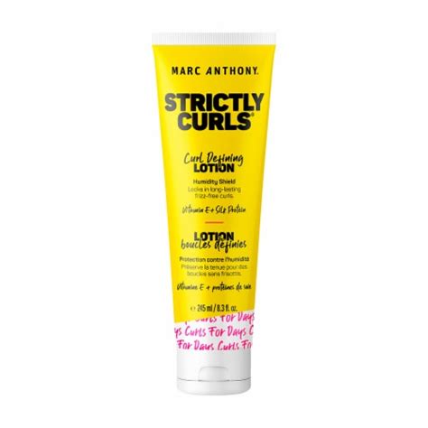 Marc Anthony Strictly Curls Curl Defining Lotion 8 3 Fl Oz Ralphs