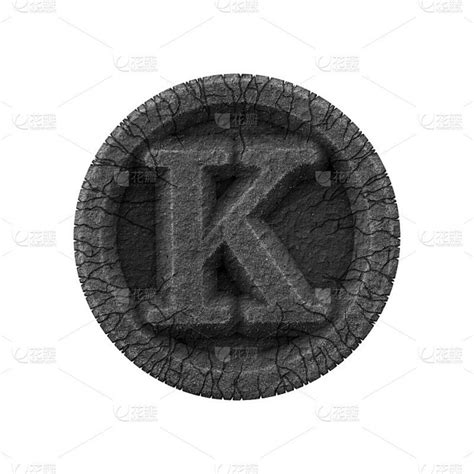 垃圾字体 字母k