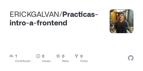 GitHub ERICKGALVAN Practicas Intro A Frontend