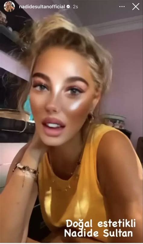 Nadide Sultan Estetiklilerle Dalga Ge Ti