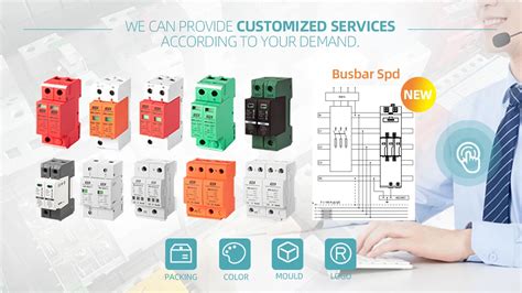 1000v 태양 광 Dc 전원 Spd 서지 프로텍터 태양 서지 보호 장치 Buy 서지 보호 장치 야외 서지 보호기 1000v 서지 보호기 Product On