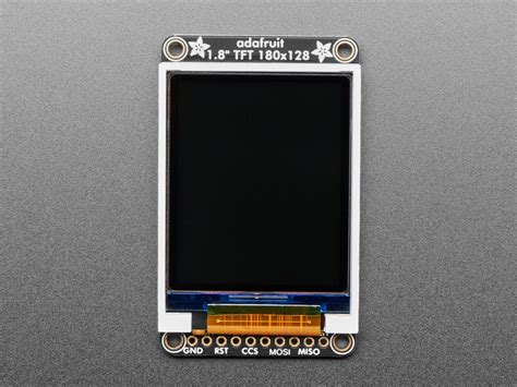 1 8 Color Tft Lcd Display With Microsd Card Breakout [st7735r] Id 358 Adafruit Industries