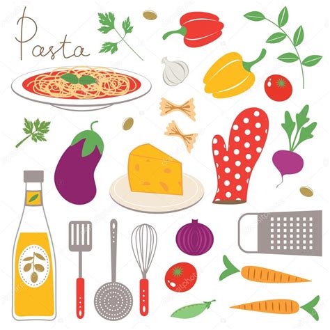 Coleção de cozinha colorida Vetor de Stock Japanez 41124849