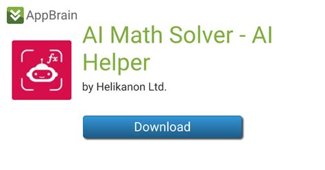 Ai Math Solver Ai Helper For Iphone Free App Download