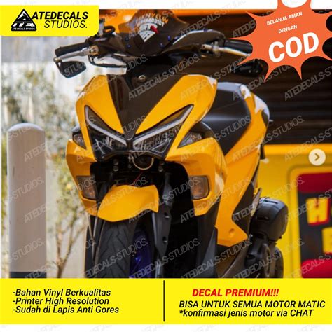 Jual Decal Polos AEROX New Old Decal Fullbody AEROX AEROX FULLBODY Indonesia Shopee Indonesia