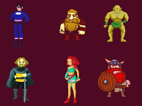 Draw 2D Game Characters Upwork