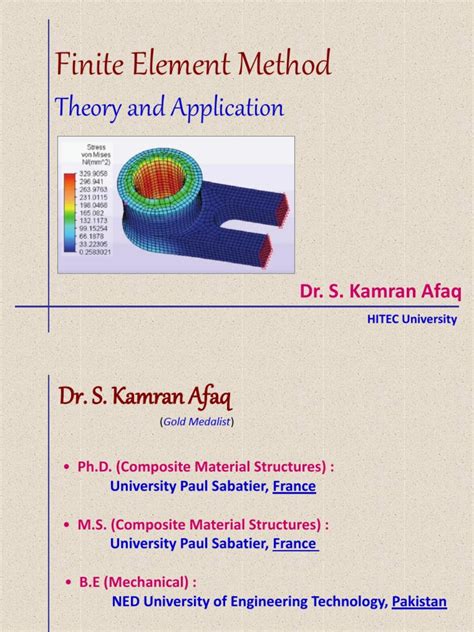 fem 1 pdf finite element method matrix mathematics