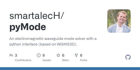Github Smartalechpymode An Electromagnetic Waveguide Mode Solver With A Python Interface