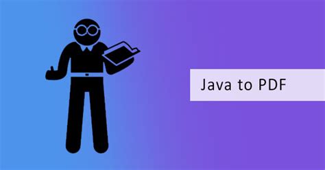 How To Convert Java To Pdf
