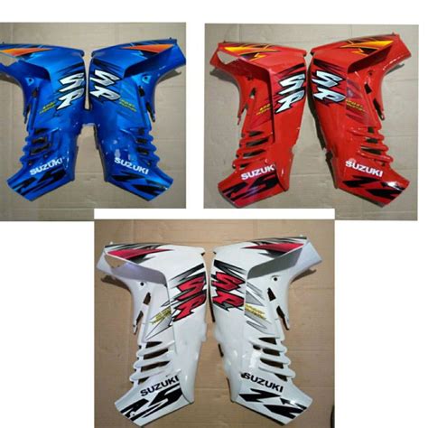 Jual Cover Sayap Luar Set Dek Sayap Luar Sayapan Plus Sticker SUZUKI