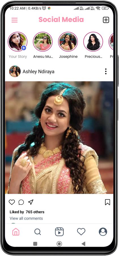 Social Media Insta Clone Short Video Reels Social React Native