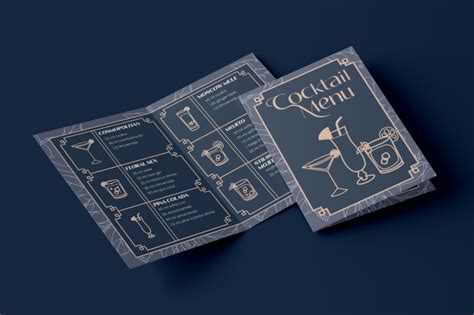 Design A Menu Card By Anneluna X Fiverr