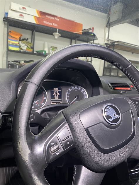 Красим руль Skoda — Drive2
