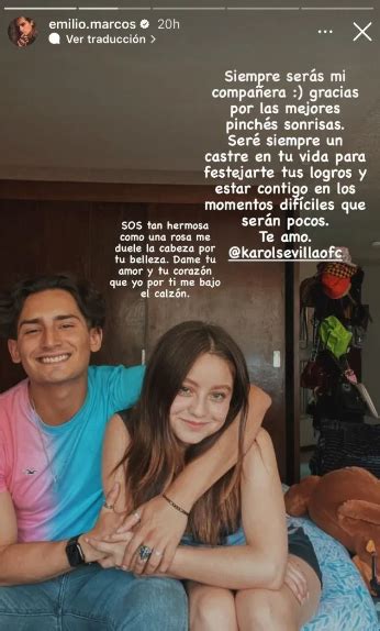 Karol Sevilla y Emilio Osorio pusieron entre dicho su relación tras una serie de mensajes en