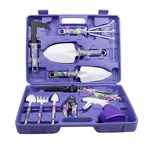 Garden Set 10 Pcs Pruning Purple Garden Tools Set Garden Set And