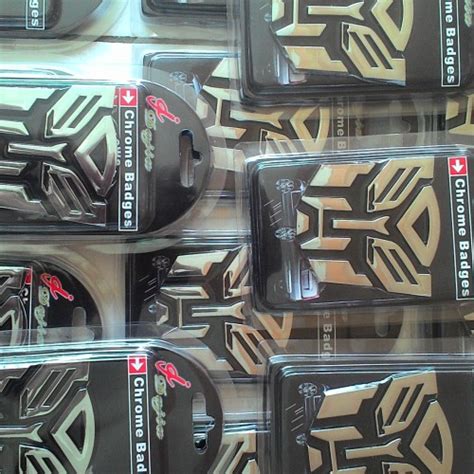 Jual Emblem Transformer Autobot Chrome Transformers Auobots Otobots