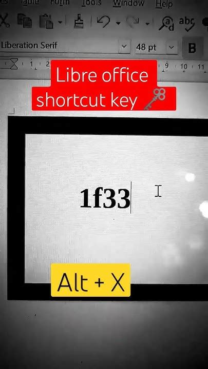 Libre Office Shortcut Key 🗝️ Libreoffice Libreofficecalc