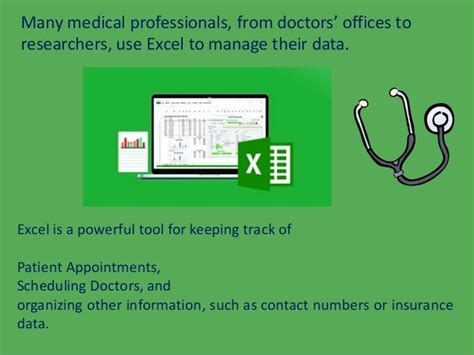 Basics Of Excel For Medical Profession