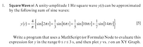 This Question Needed To Be Done Using Labview Chegg Com